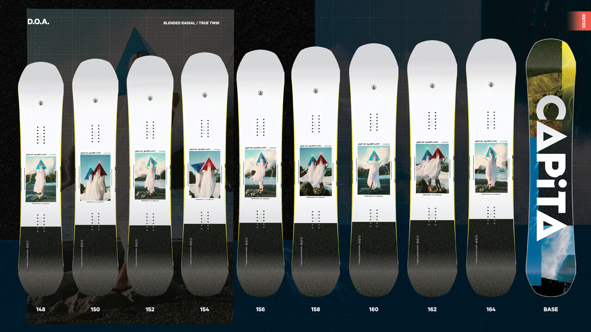 23-24 CAPiTA(ｷｬﾋﾟﾀ)・DOA [148cm 150cm 152cm 154cm 156cm 158cm 160cm ...